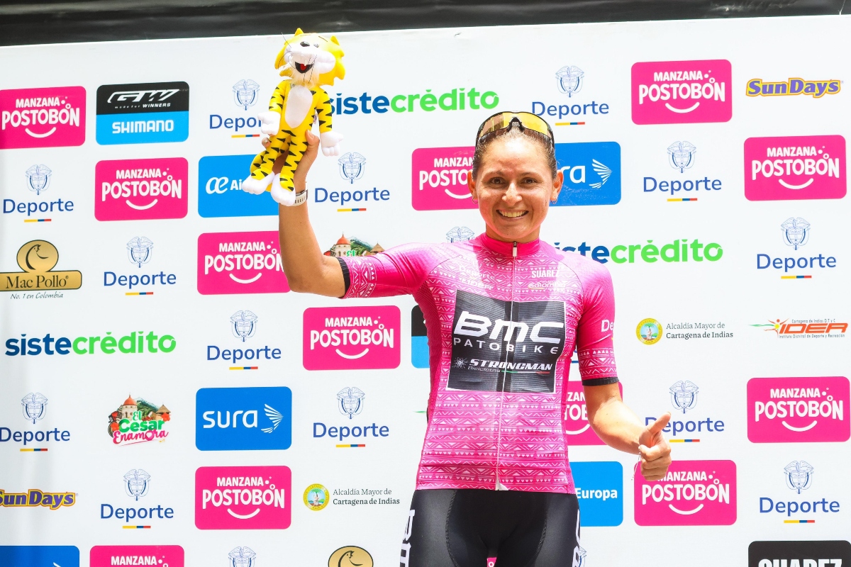 Esther Galarza triunfa en la tercera etapa de la Vuelta a Colombia ...
