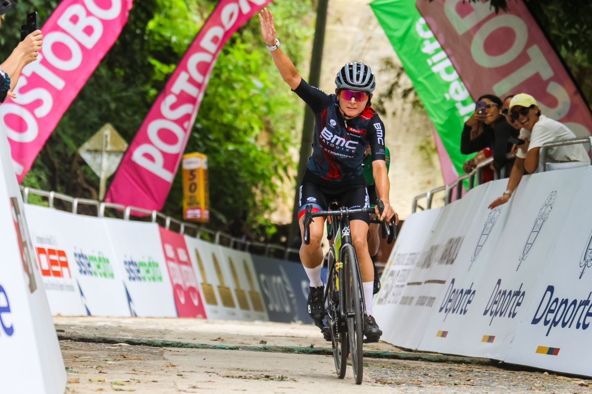 Esther Galarza triunfa en la tercera etapa de la Vuelta a Colombia ...