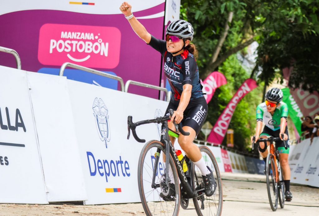 Esther Galarza triunfa en la tercera etapa de la Vuelta a Colombia ...