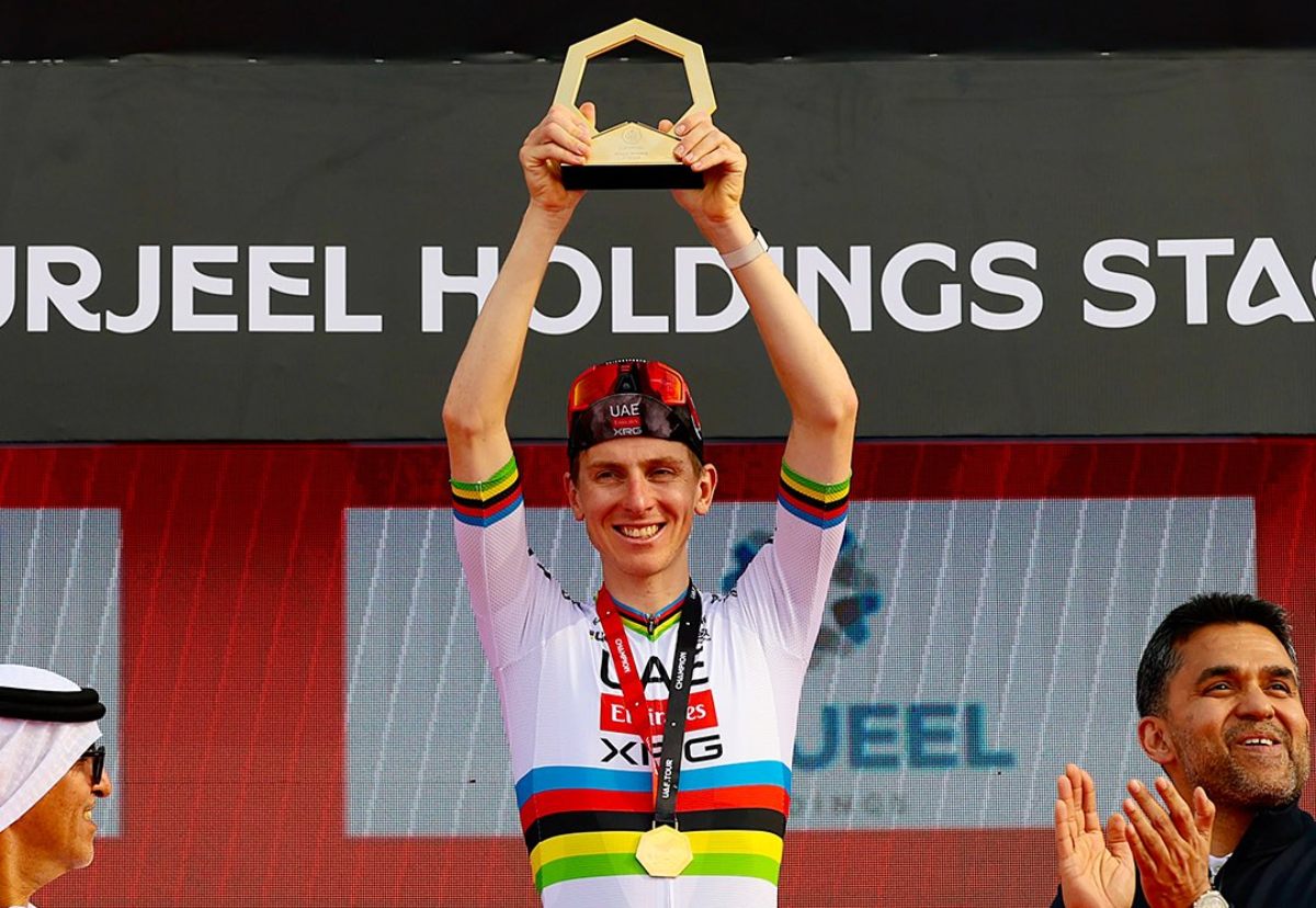 Tadej Pogacar consigue su primer título del año en el UAE Tour; Harold ...