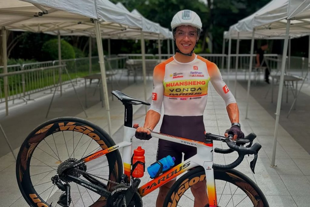 Cristián David Pita 6° en el inicio de la carrera china Trans-Himalaya ...