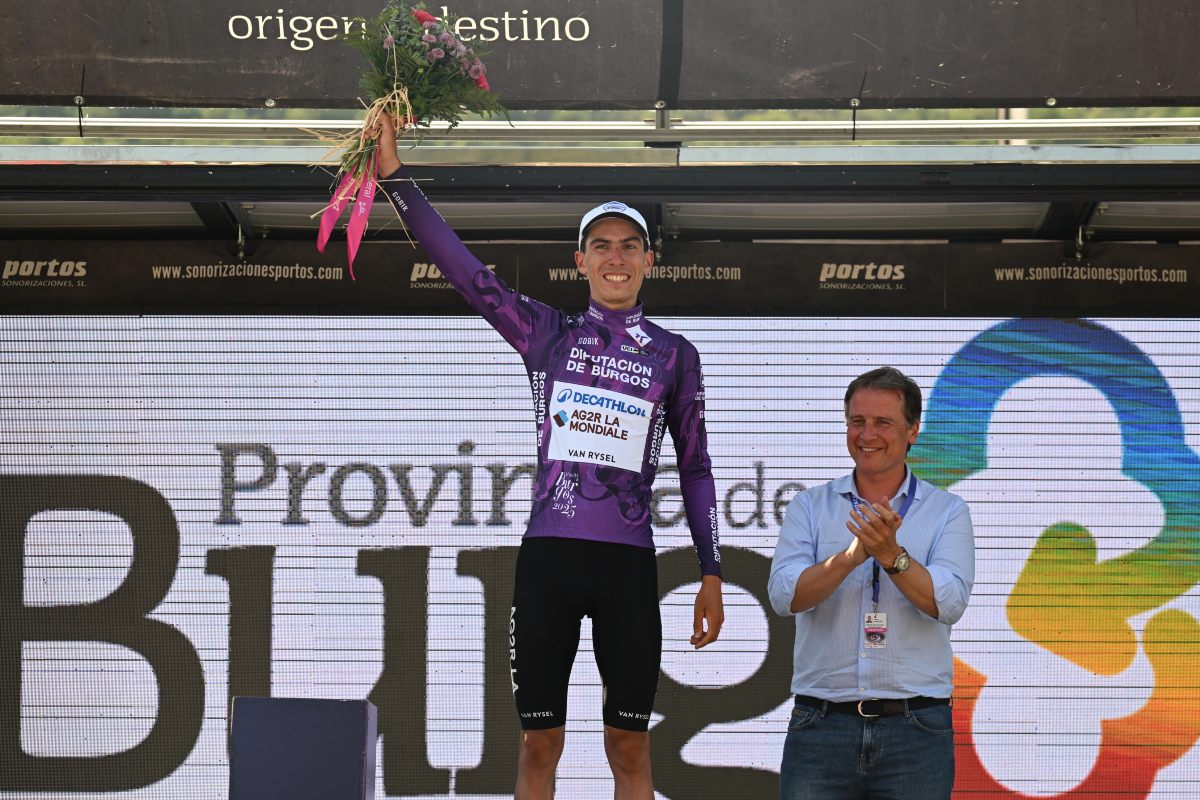 Léo Bisiaux gana en Valpuesta la tercera etapa de la Vuelta a Burgos ...