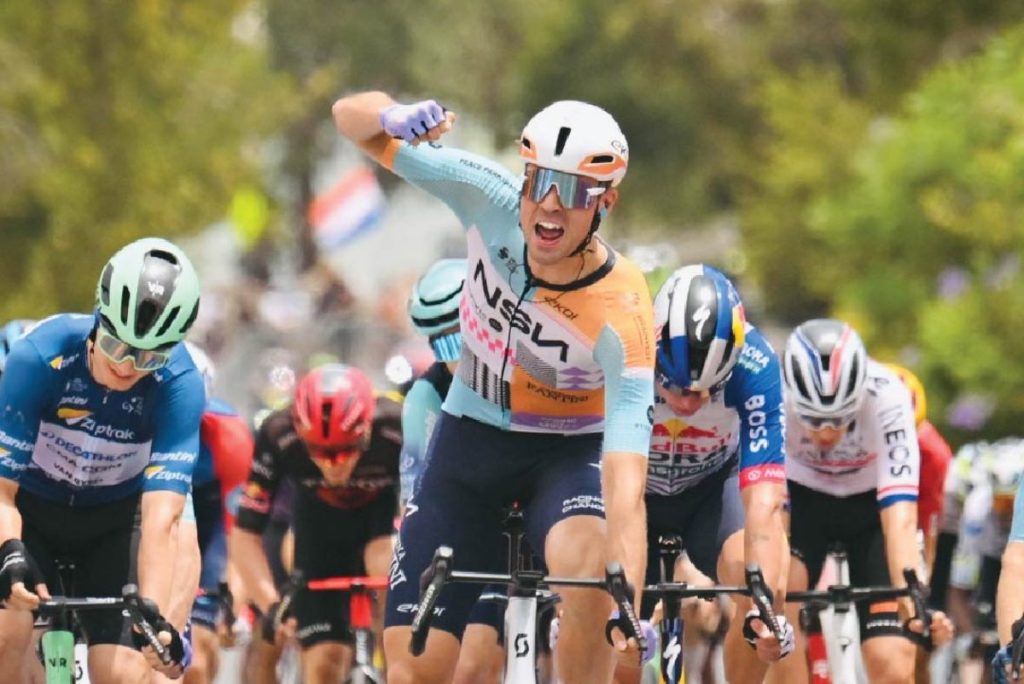 Fenomenal victoria de Ethan Vernon en la cuarta etapa del Santos Tour ...
