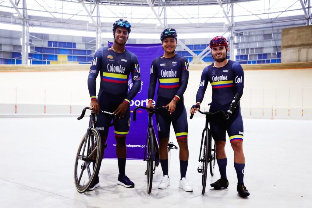 Stefany Cuadrado, Kevin Quintero y Edwin Matiz probaron la pista del ...